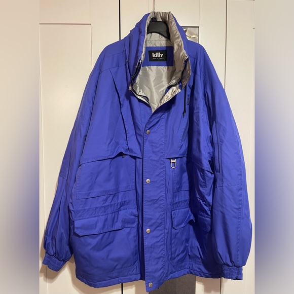 Killy | Jackets & Coats | Killy Vintage Womans Coat Purple Hooded Ski ...